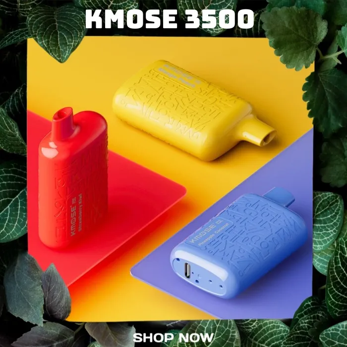 Kmose Gem Lux 3500 puffs / Pod disposable / E-cigarettes / Vape stick ...