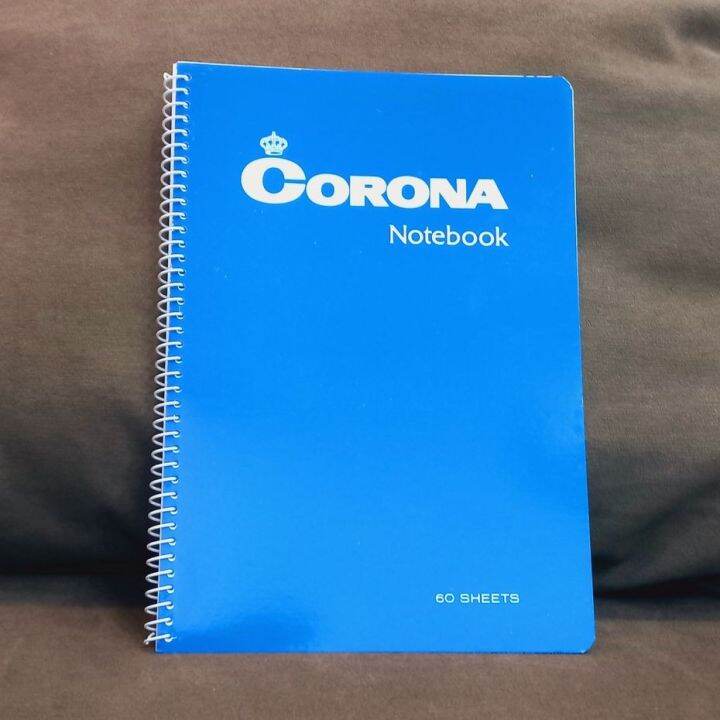 Corona Spiral Notebook 178x254mm 60s C-0760 School supplies | Lazada PH
