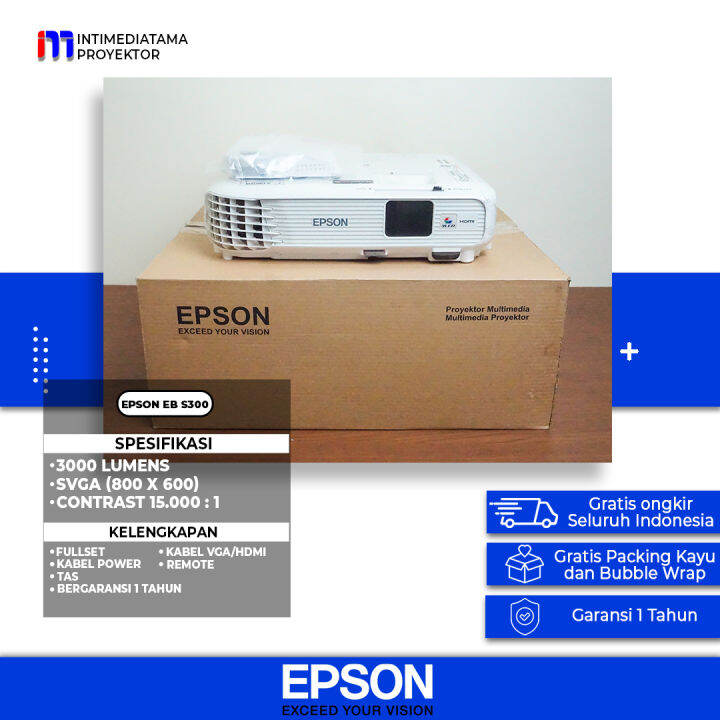 Proyektor Epson EB S300 | Lazada Indonesia