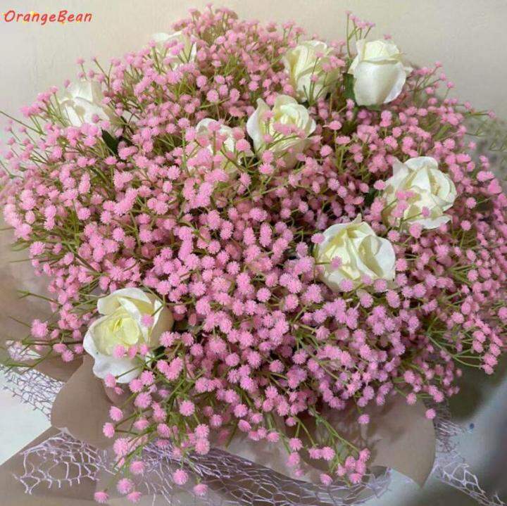 Babysbreath Artificial Flowers Bouquet Wedding Decor Starry Flower Ins ...