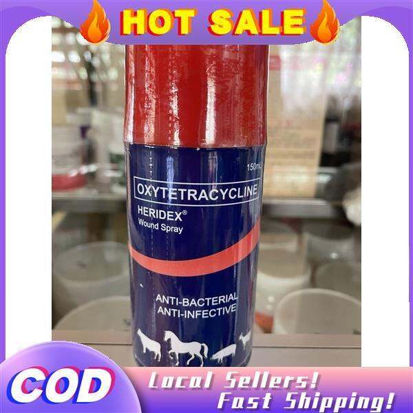 【COD/READY】 Oxytetracycline Heridex Wound Spray Anti Bacterial ...