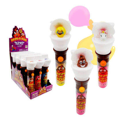 Kẹo mút hình Shit cao the surprise potty pop kidsmania 11g 1 chiếc ...