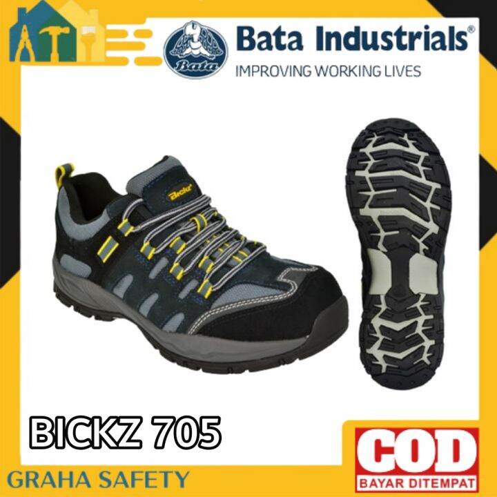 Sepatu Safety Bata Industrials Bickz 705 - Sepatu Safety Pria Ujung Besi Merk Bata Indusrials ...