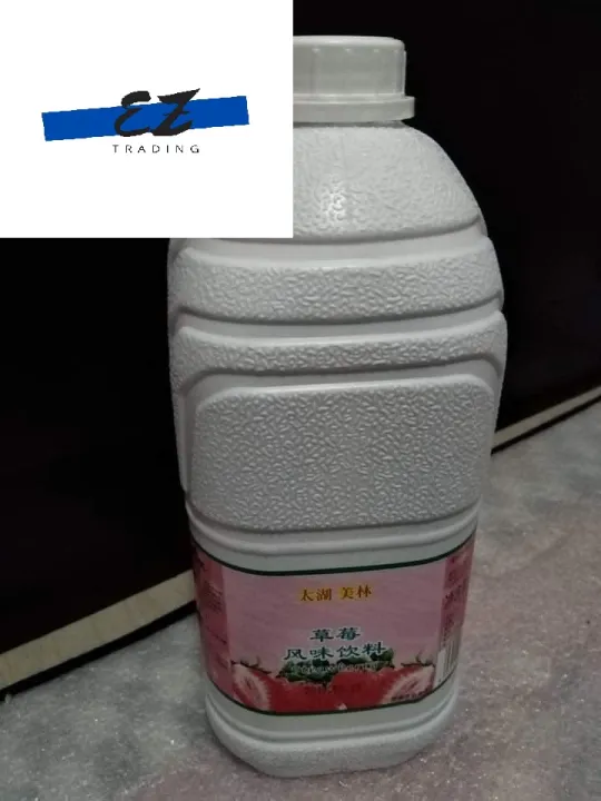 Strawberry Syrup Milin Brand 2.5kg - EZ Trading Milktea Supplies ...