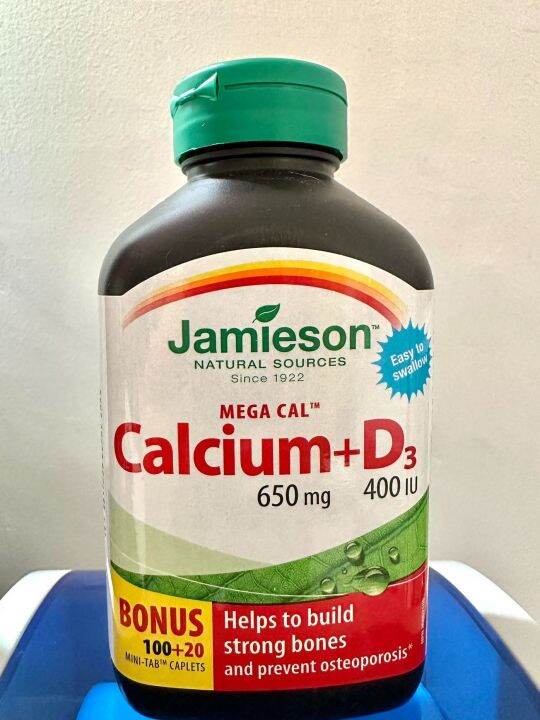 Jamieson Calcium + D3 from Canada (2025 EXP) | Lazada PH