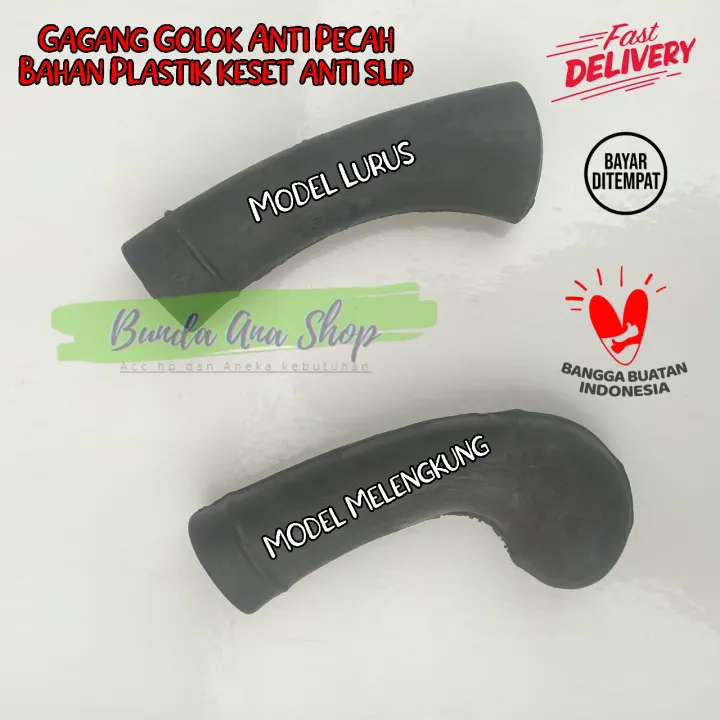 Gagang golok plastik Gagang Golok/Pisau Anti pecah tidak licin anti ...
