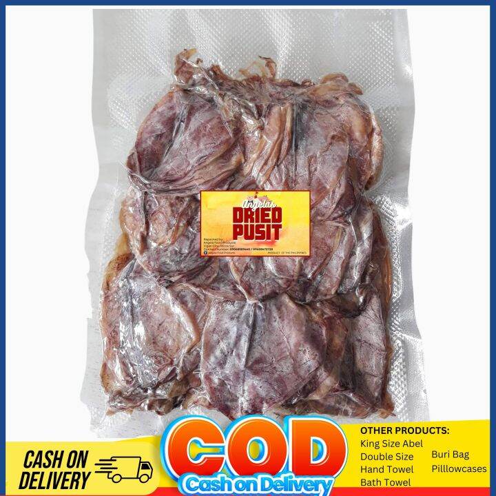 Dried Pusit Lapad/Squid Dried Fish Danggit Cebu Pasalubong Items ...
