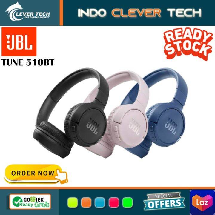 JBL Tune 510 BT Bluetooth Wireless Headphone Tune 510BT | Lazada Indonesia