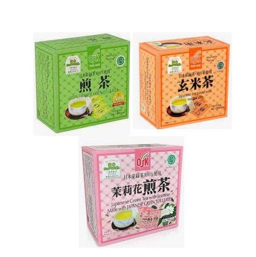 OSK Japanese Tea 2gm x 50s ( Green Tea / Jasmine Green Tea / Japanese Mix Roasted Rice ) | Lazada