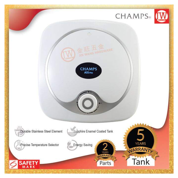 Storage Water Heater A15 Pro / A30Pro (Champs) | Lazada Singapore