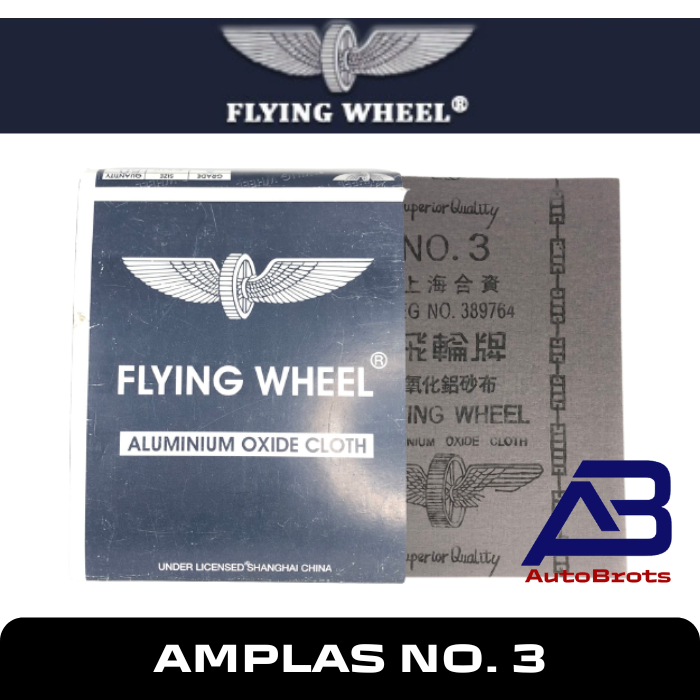 FLYING WHEEL Amplas Besi Kain No. 3 FW Kertas Gosok (Register) No. 3 | Lazada Indonesia