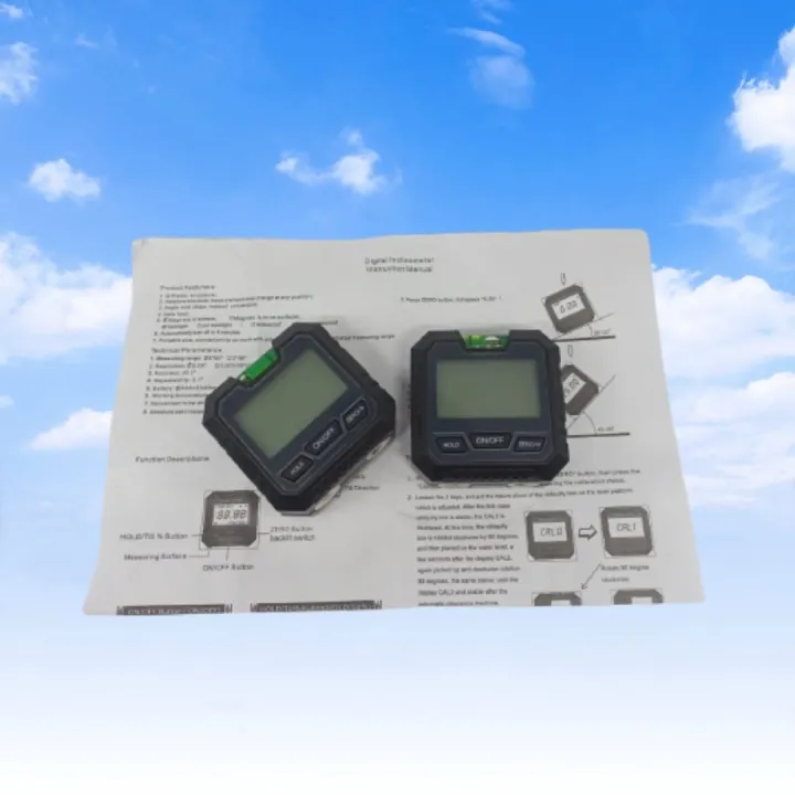 Digital Inclinometer level box dengan bubble level | Lazada Indonesia