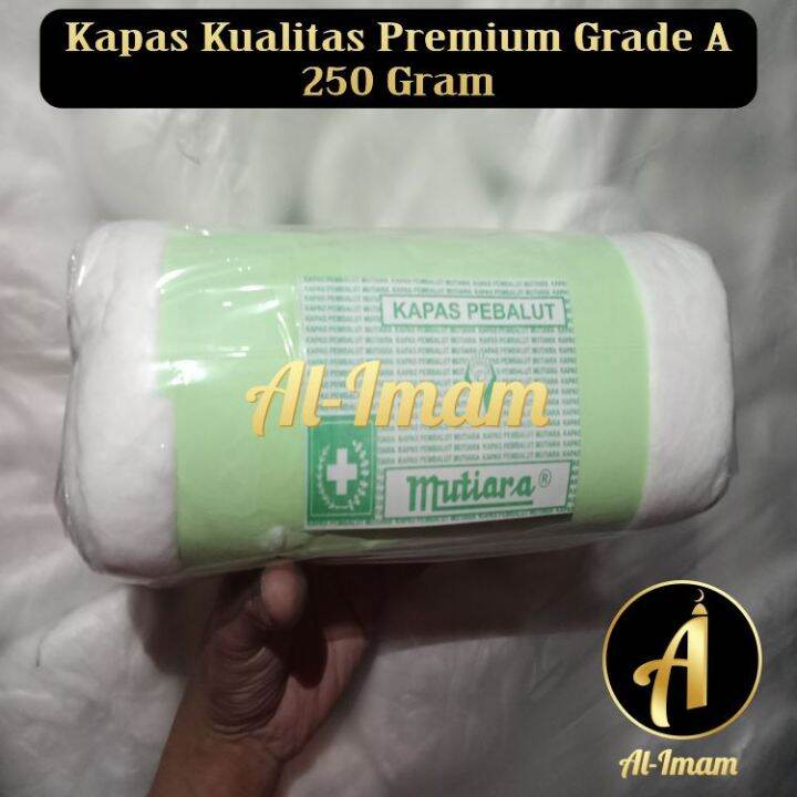 Kapas Putih Medis Pembalut 250 gram Premium | Lazada Indonesia