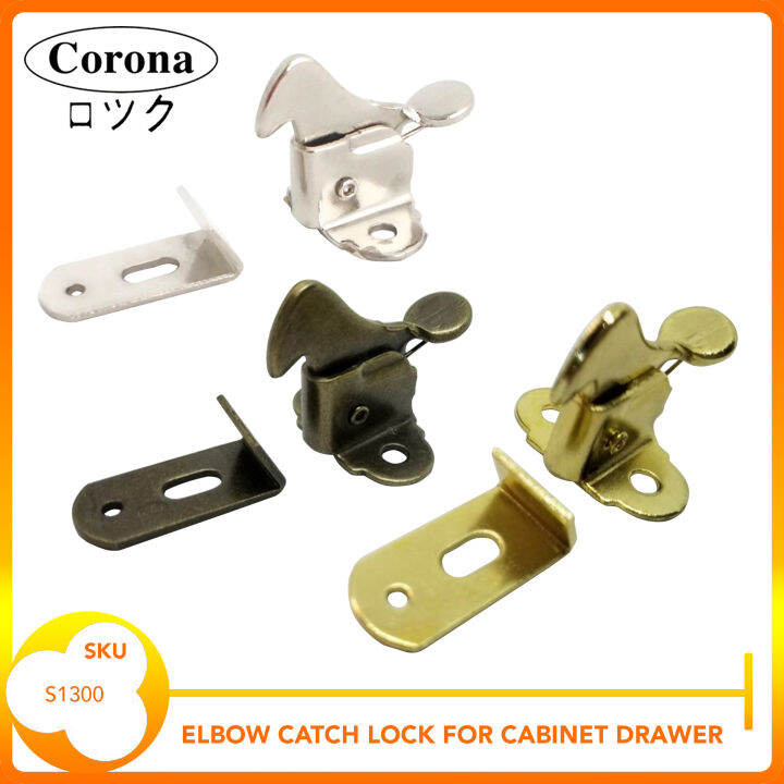 Elbow Catch Lock for Cabinet Drawer | Lazada PH