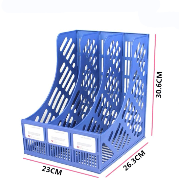 Office organizer Office supplies file box / three-column file data ...