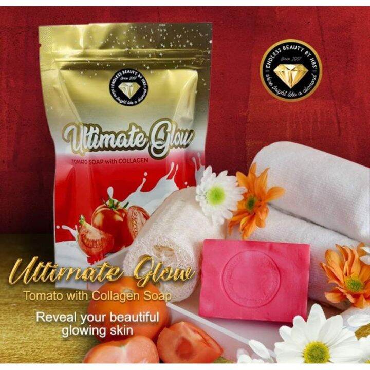 ULTIMATE GLOW (Tomato-collagen soap) by Endlessbeautyn1M | Lazada PH