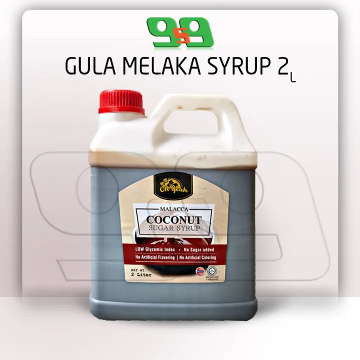 READY STOCK! 2 LITER GULA MELAKA SYRUP / COCONUT SUGAR SYRUP | Lazada