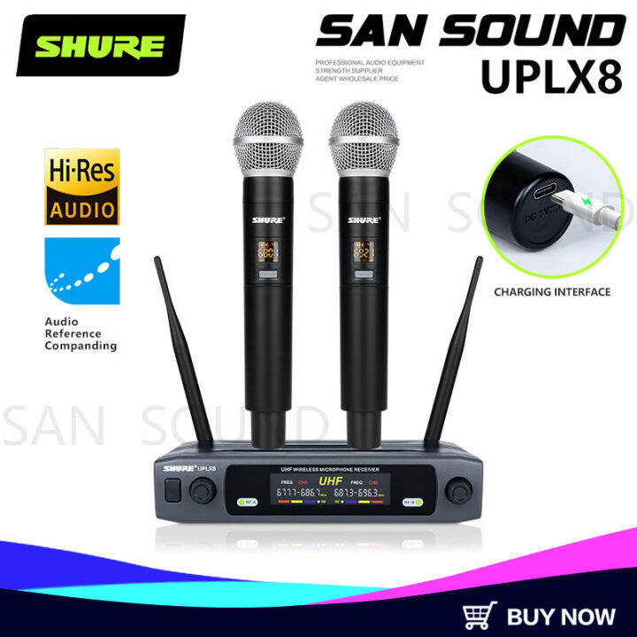 【Original】 Shure UPLX8 UHF Wireless Microphone professional mic One key ...