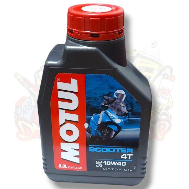 cod Motul 10W40 4T Fully Synthetic Engine Oil - 800ml/1L - NMAX Aerox ...