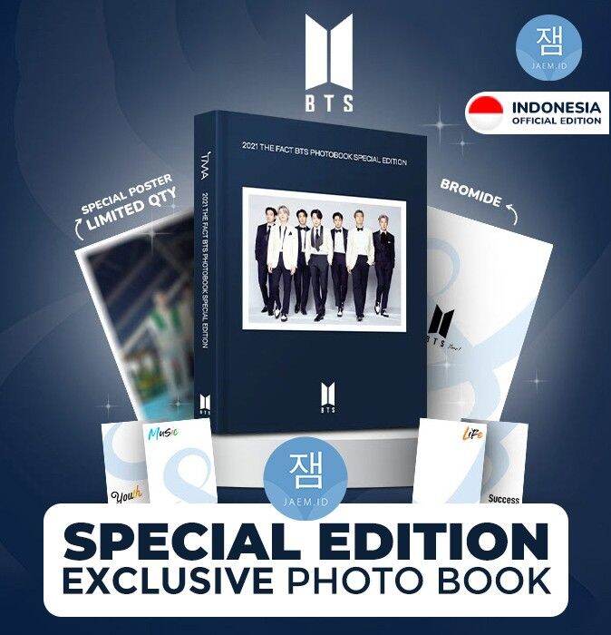 READY STOCK - 2021 THE FACT BTS PHOTOBOOK SPECIAL EDITION (ORIGINAL) | Lazada Indonesia