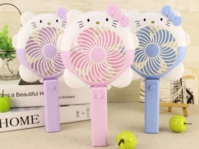 Hello kitty Mini fan chargeable | Lazada PH