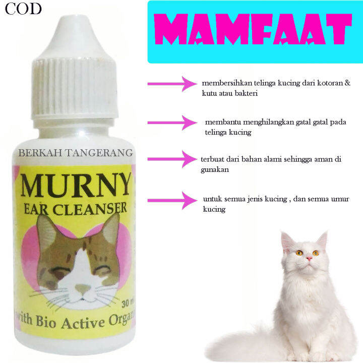 MURNY 30 ML OBAT UTUK MEMBERSIHKAN KOTORAN KUPING BAKTERI DI DALAM ...