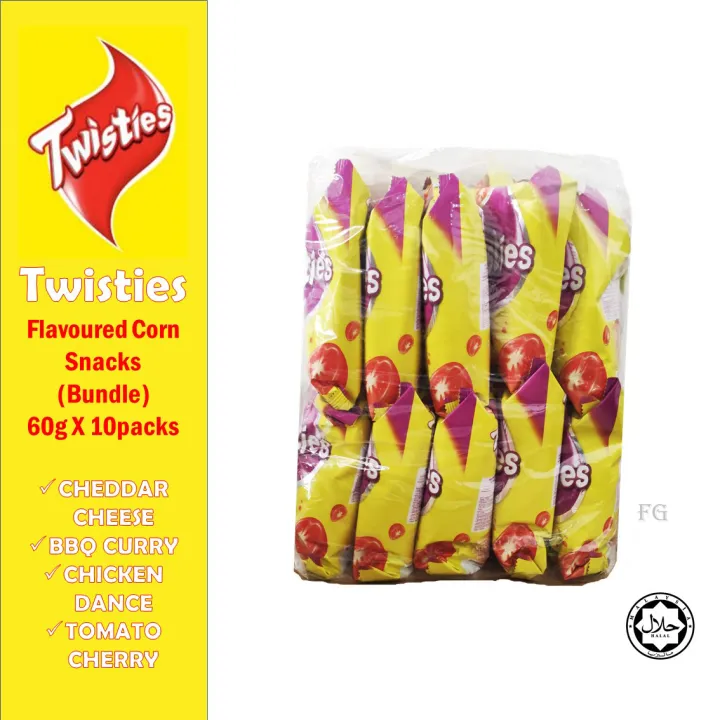 Twisties Corn Snacks 10x60g (Bundle) | Lazada