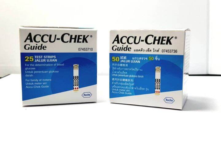 Accu Chek Guide Test Strips 50s 25s Lazada