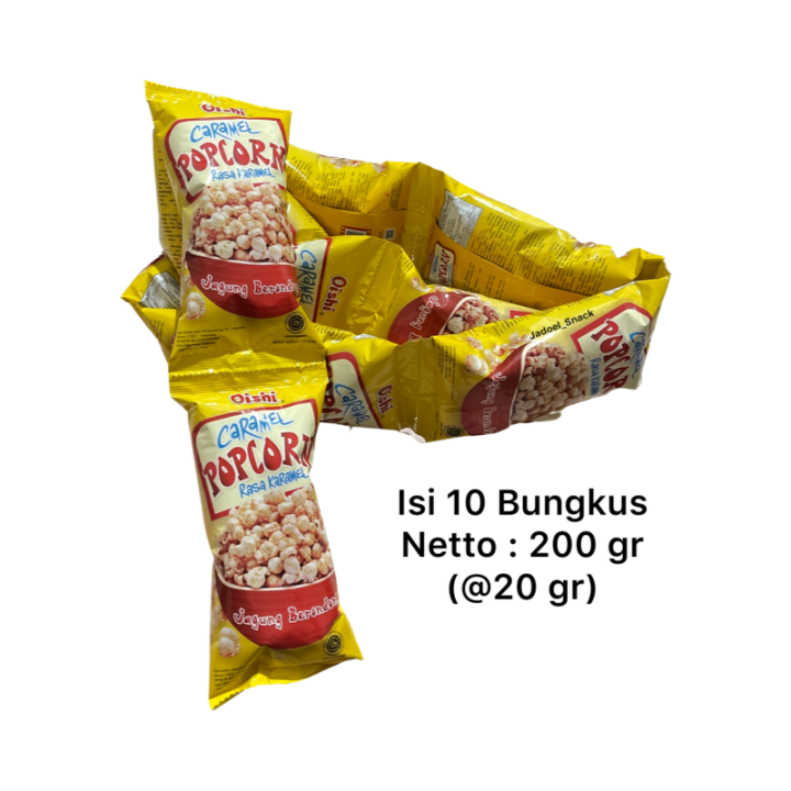 Oishi Popcorn 10 X 20 Gr by Jadoel Snack | Lazada Indonesia