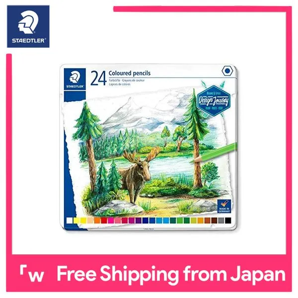 Stedler Colored Pencil Design Journey Oil-based Colored Pencil Set of ...