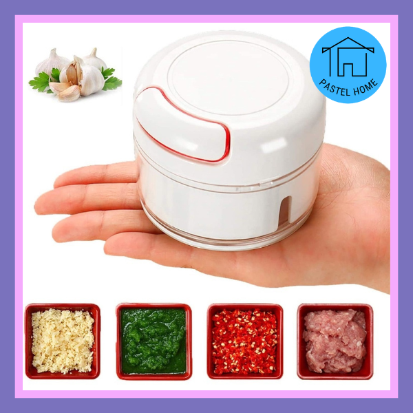 PH Manual Hand Pull Speedy Chopper Blender Mixer Blade Slicer Garlic ...