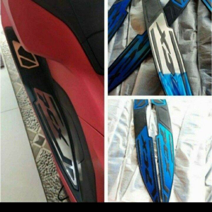 Karpet PCX 160 bordes pijakan kaki new PCX 160 original AHM | Lazada ...