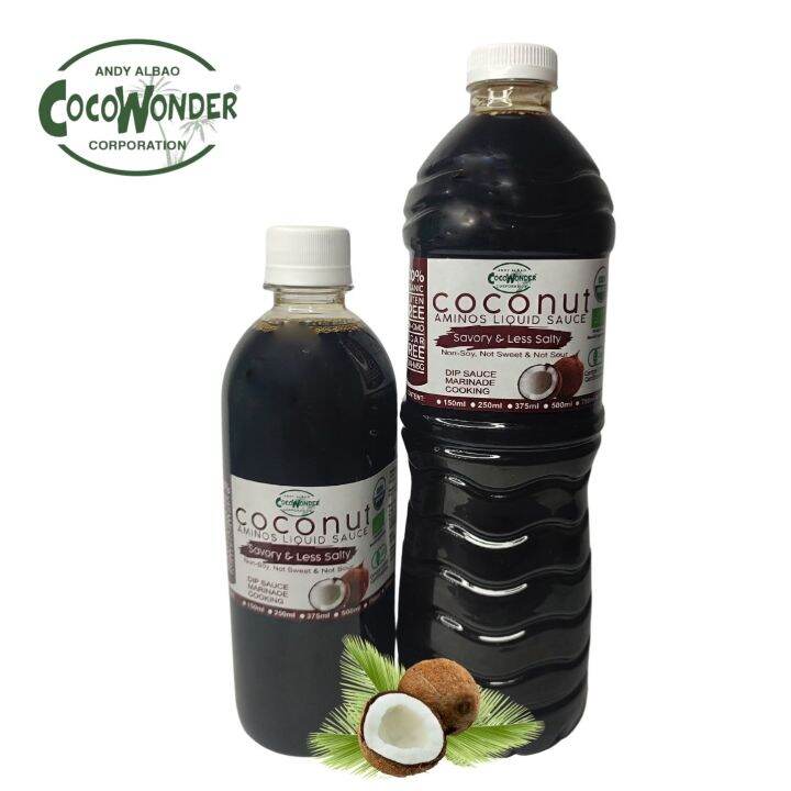 CocoWonder | COCONUT AMINOS LIQUID SAUCE, US & EU Certified Organic ...