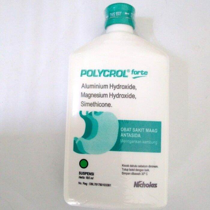 POLYCROL FORTE SYRUP 100 ML / OBAT MAAG | Lazada Indonesia