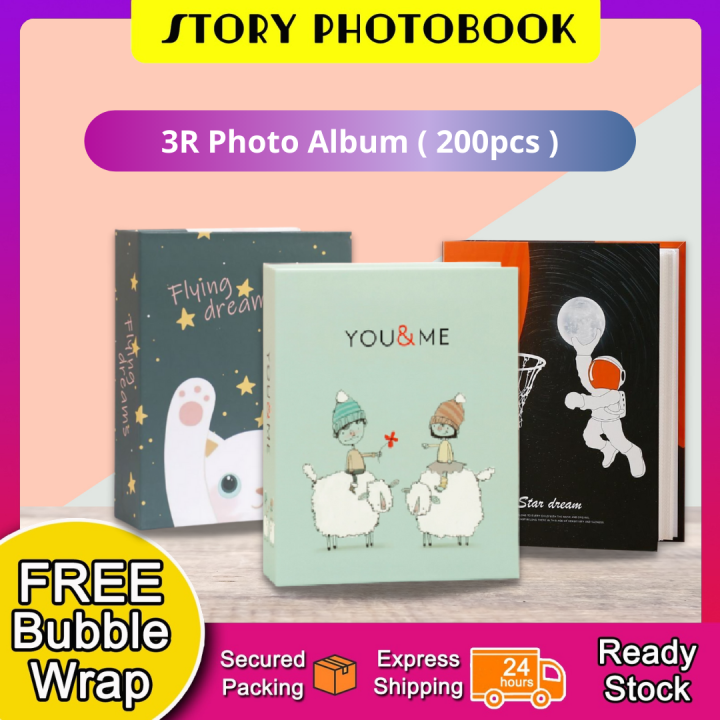3R Photo Album (200pcs) Ready Stock | Lazada