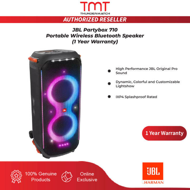 JBL Partybox 710 Portable Wireless Bluetooth Speaker (1 Year Warranty ...