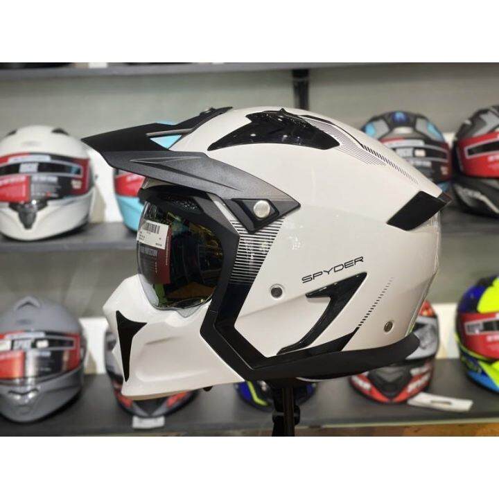 SPYDER CORE Dual Sport Helmet with Free 2 Visors | Lazada PH