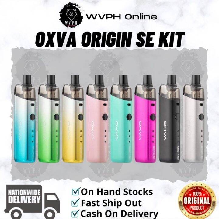 yvid22 AUTHENTIC OXVA ORIGIN SE KIT with FREE LANYARD INSIDE | Lazada PH