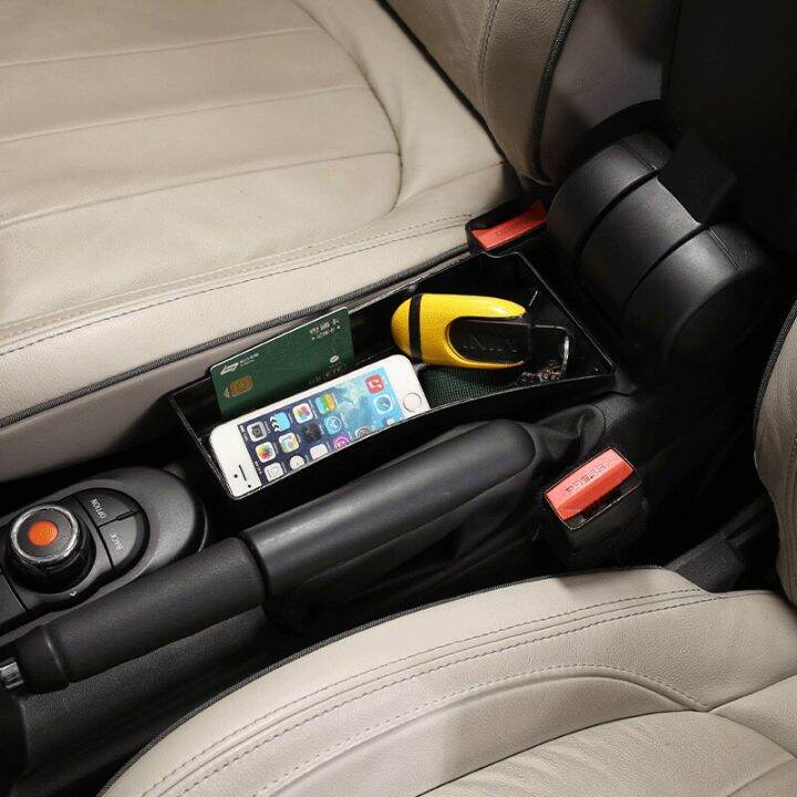 ตู้คอนเทนเนอร์ ABS มือจับภายในรถกล่องเก็บของแผงเกียร์สำหรับมินิคูเปอร์ ...