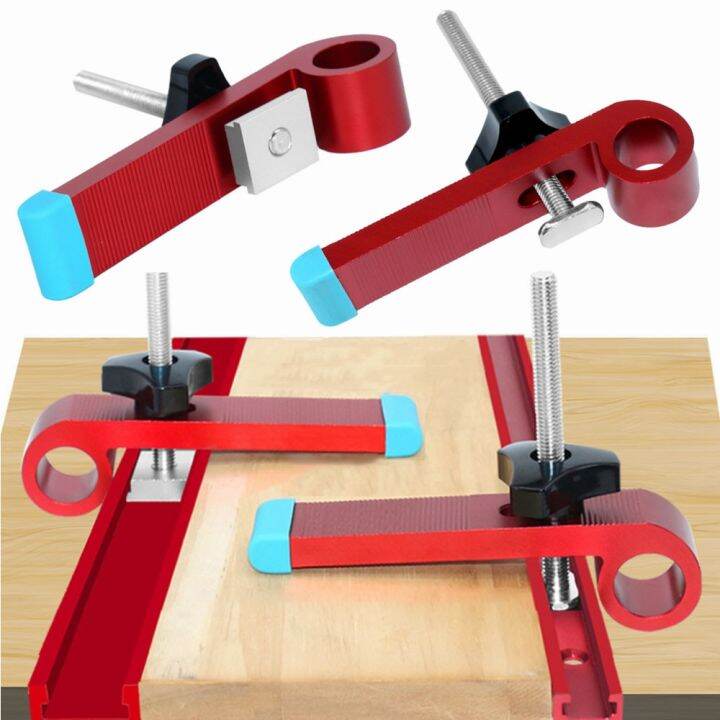 T-track Hold Down Clamp ARMOR TOOL Horizontal T-Track Clamp With Auto ...