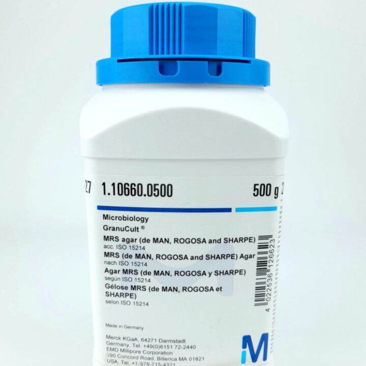 MRS Agar Merck / MRS Agar / Media MRS Agar / MRSA | Lazada Indonesia