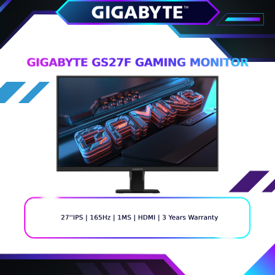 Gigabyte GS27F 27‘’ IPS PANEL / 1920 x 1080(FHD) / 1MS / 165Hz /HDMI ...