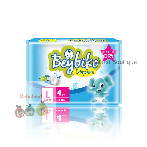 BEYBIKO DIAPER LARGE by 4pcs/Pack | Lazada PH