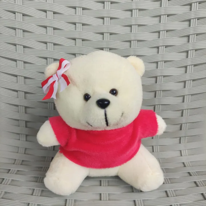 Boneka teddy bear kemerdekaan / boneka agustusan / boneka 17 agustus ...