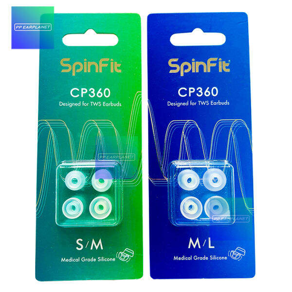 [พร้อมส่งจากไทย]Spinfit CP360 v2 ของแท้100%จุกหูฟังสำหรับหูฟังทรูไวเรส ...