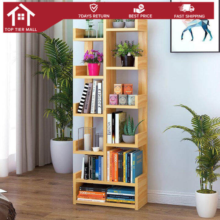 WL Book shelf Display Shelf Multipurpose Rack Book Cabinet Ladder Stand ...