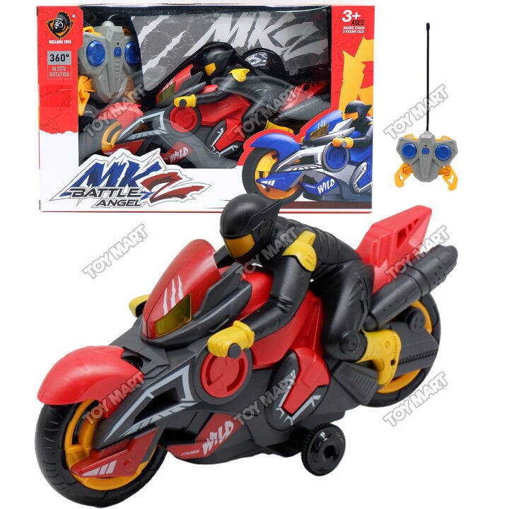 RC Kids Motorcycle Bike Remote Control Battle Angel MK2 Vehicle Toy ...