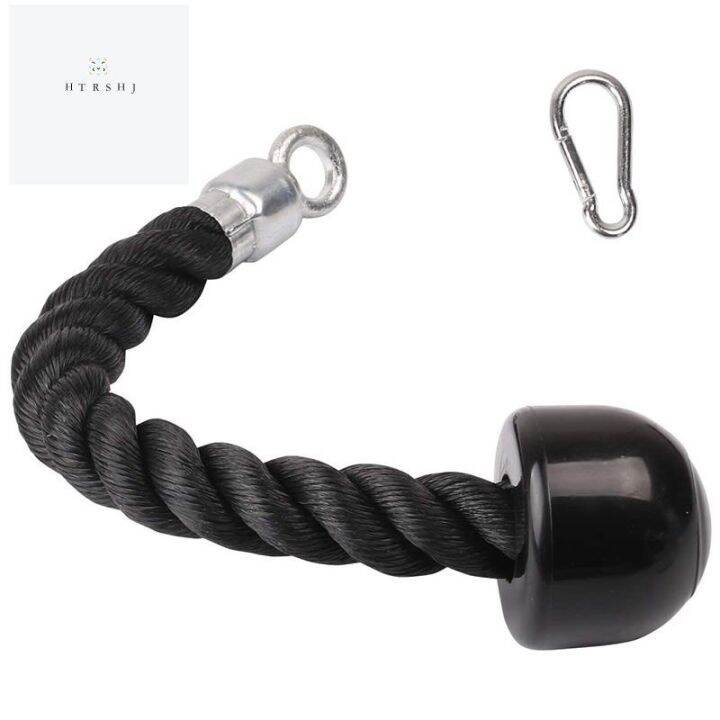 Heavy Duty Tricep Pull Down Single Rope with Snap Hook, Fitness ...