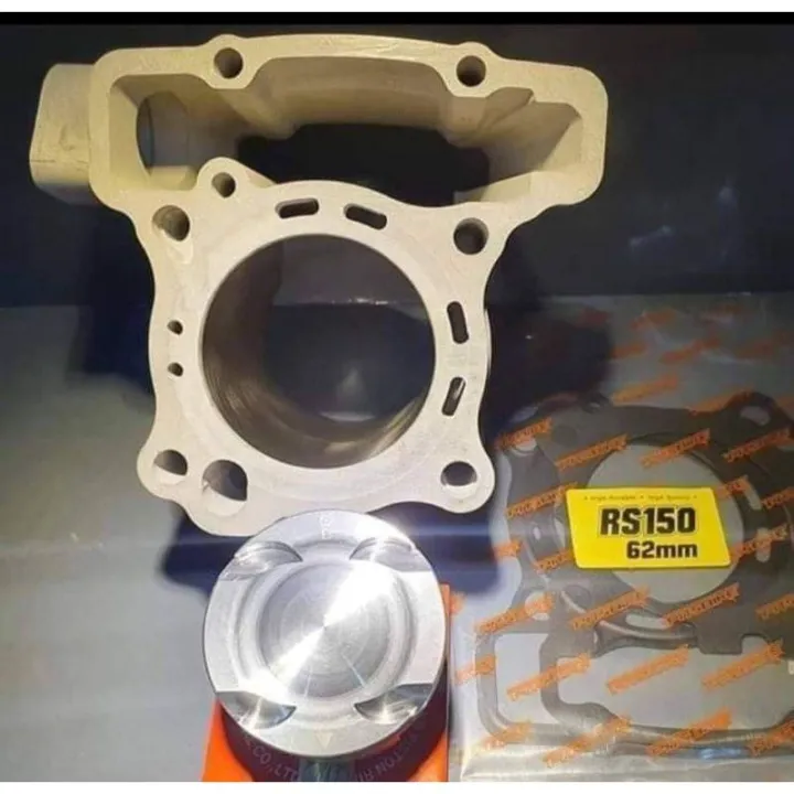 【Ready Stock】 RS150 Fi 62MM CYLINDER BLOCK BORE KIT CHROMEBORE CERAMIC ...