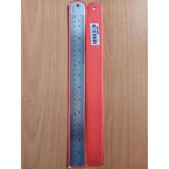 Penggaris Panjang Besi Joyko Stainless Steel Ruler 30cm | Lazada Indonesia